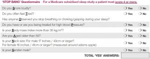 STOP-BANG & The Epworth Sleepiness Scale - Thoracic and Sleep Group ...